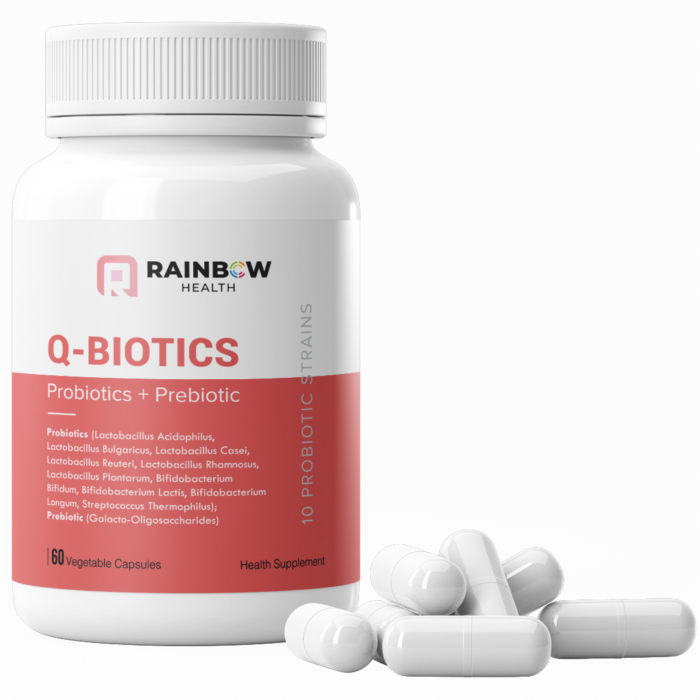 Qbiotics Capsule - Rainbow Health (Australia)
